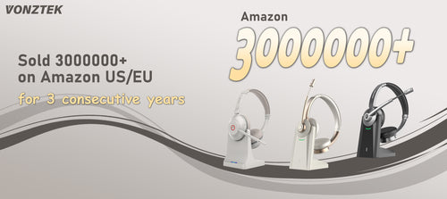 vonztek:Wireless & Bluetooth Headsets | Headphones with Mic for PC