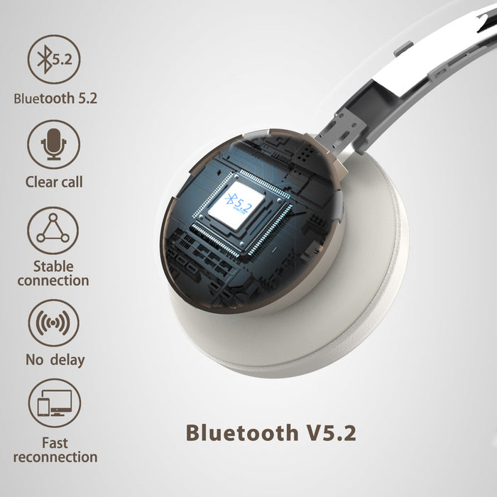 vonztek:Wireless & Bluetooth Headsets | Headphones with Mic for PC